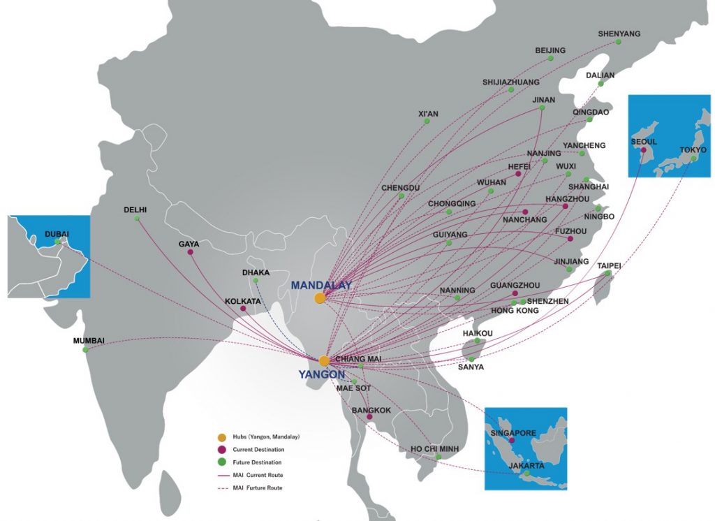 Myanmar Airways International | 24 Hour Group of Companies